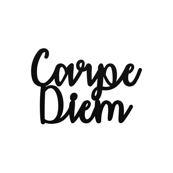 Carpe Diem Word Sign - Etsy