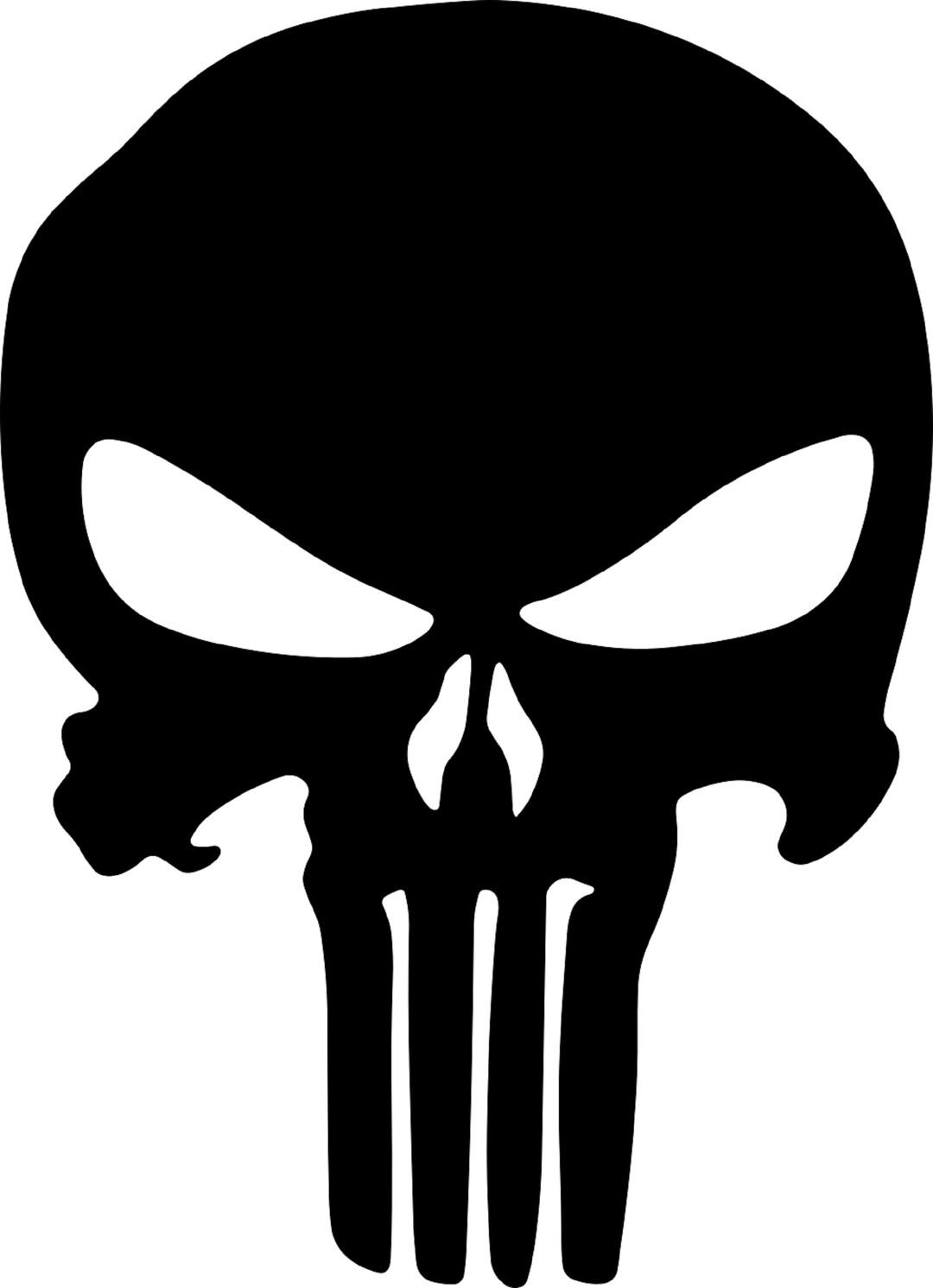 Punisher Skull Svg Dxf Plasma Cut File Cricket Ai Pdf Skull Plasma Cut ...