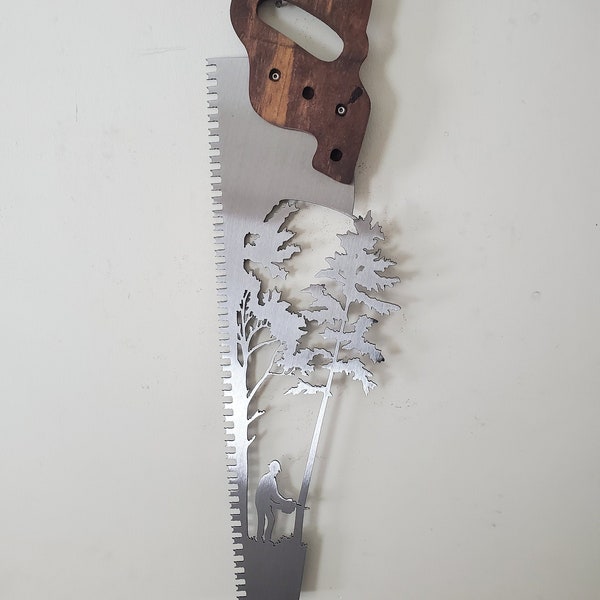 Painted Hand Saw - Etsy