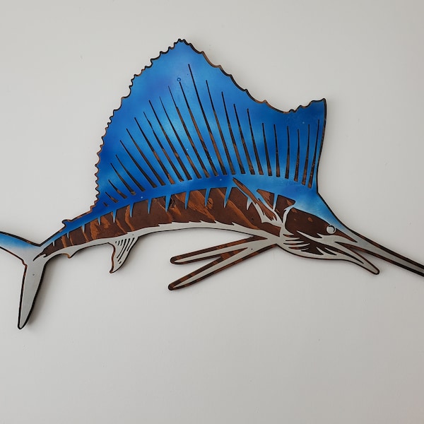 Sailfish Wall Art - Etsy