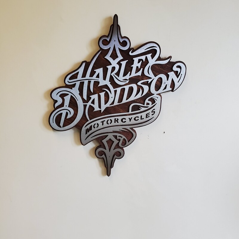 Harley Davidson Sign - Etsy
