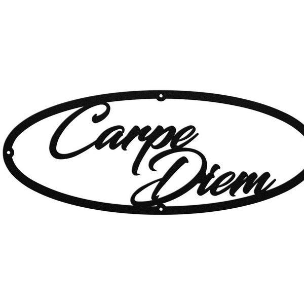 Carpe Diem Sign - Etsy