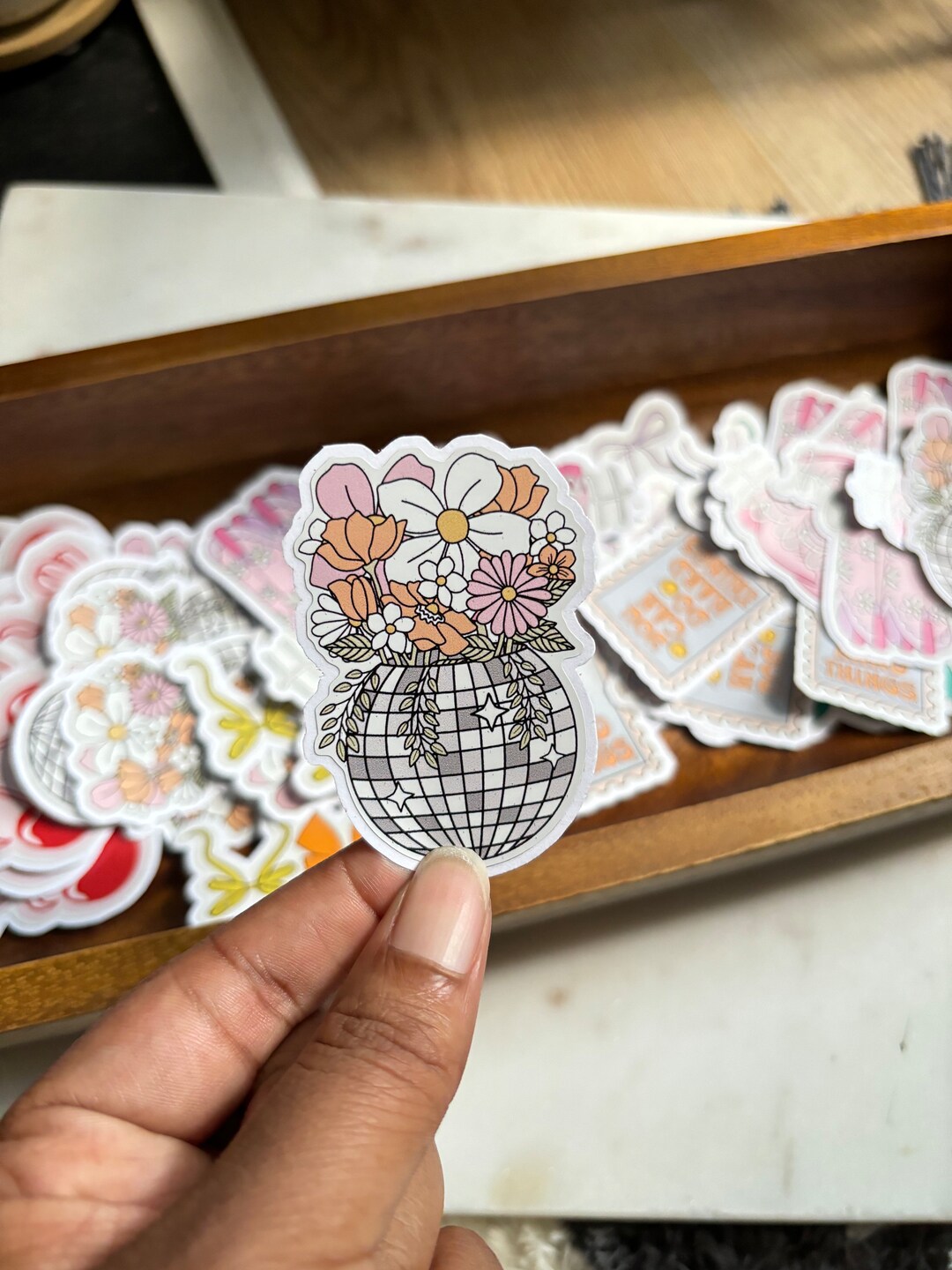 Disco Ball Sticker Aesthetic Sticker Tumbler Stickers Phone Case ...