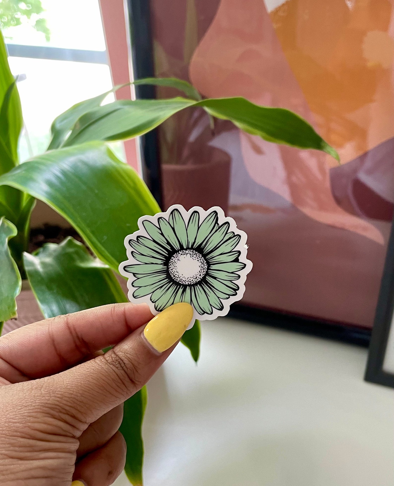 Daisy Flower Sticker Pack Set of 4 Stickers Laptop Decal | Etsy