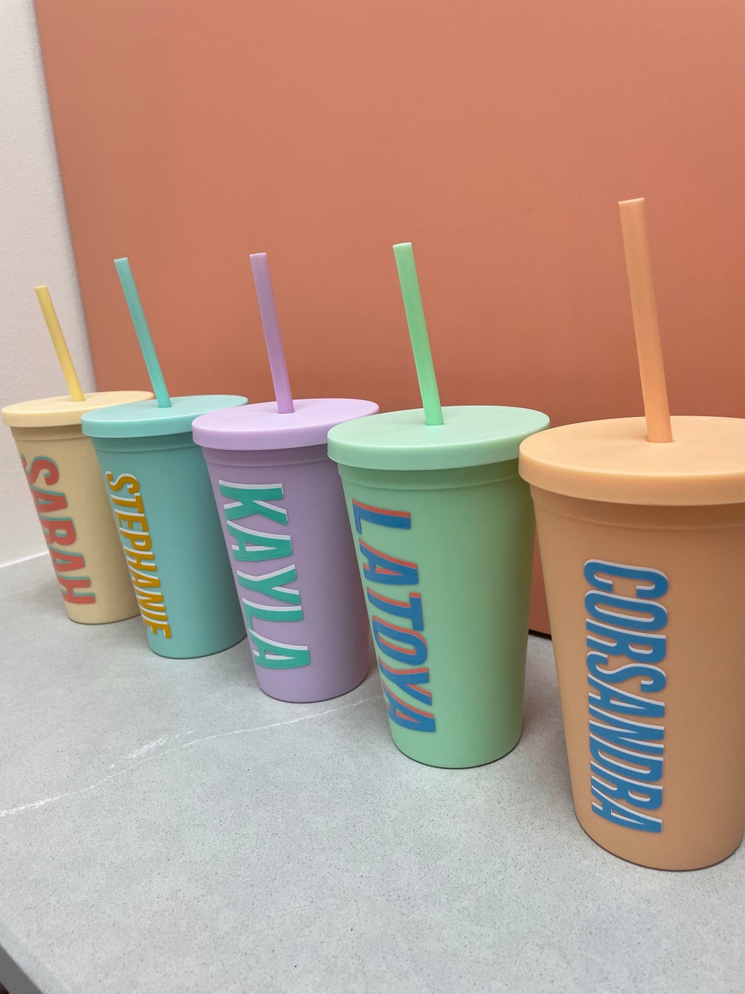 Personalized Cup, Personalizzed Gift, Custom Cup, Shadow Block Name ...