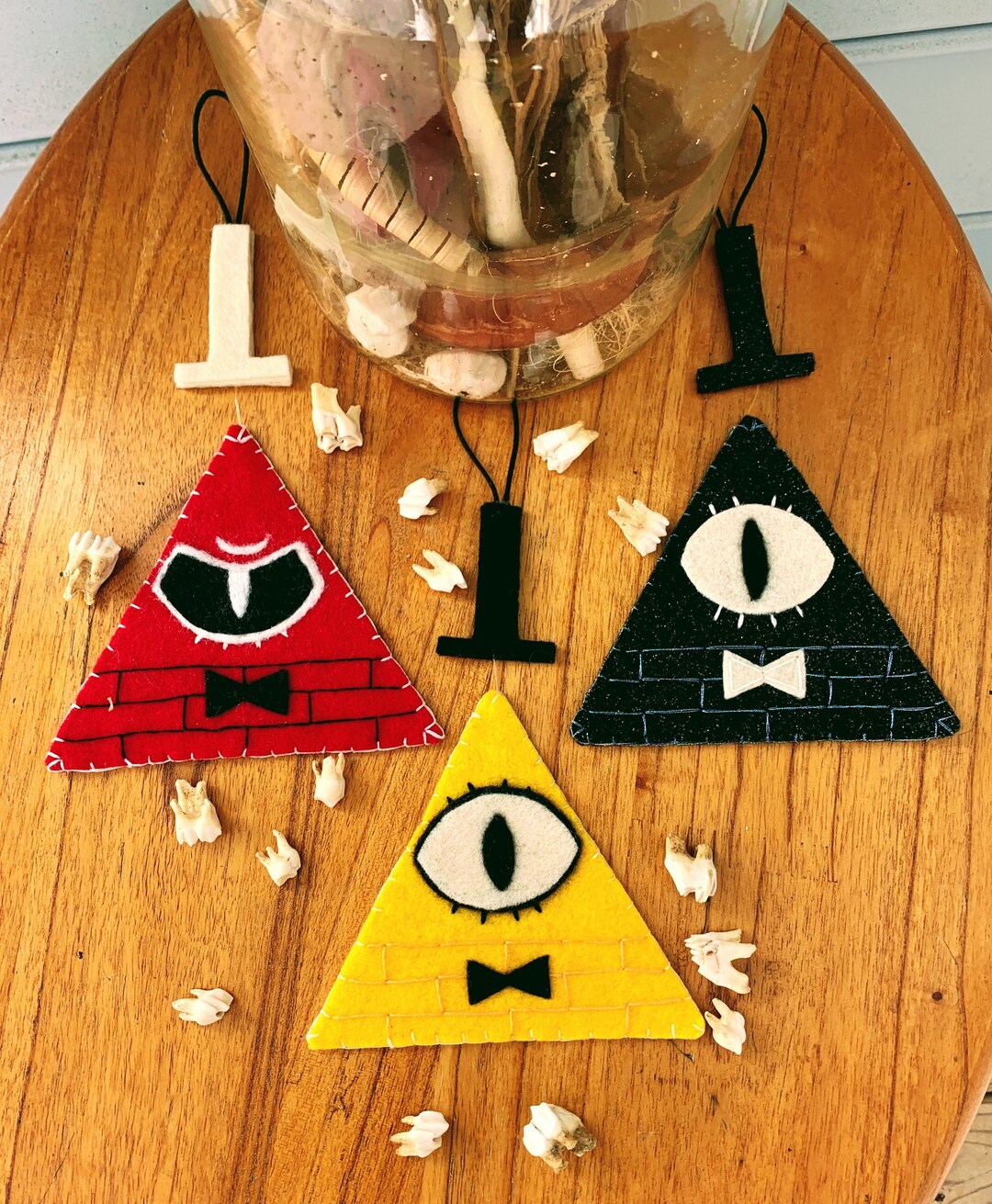 Handmade Bill Schiffer (gravity Falls) Soft Ornament - Made to Order! - Etsy