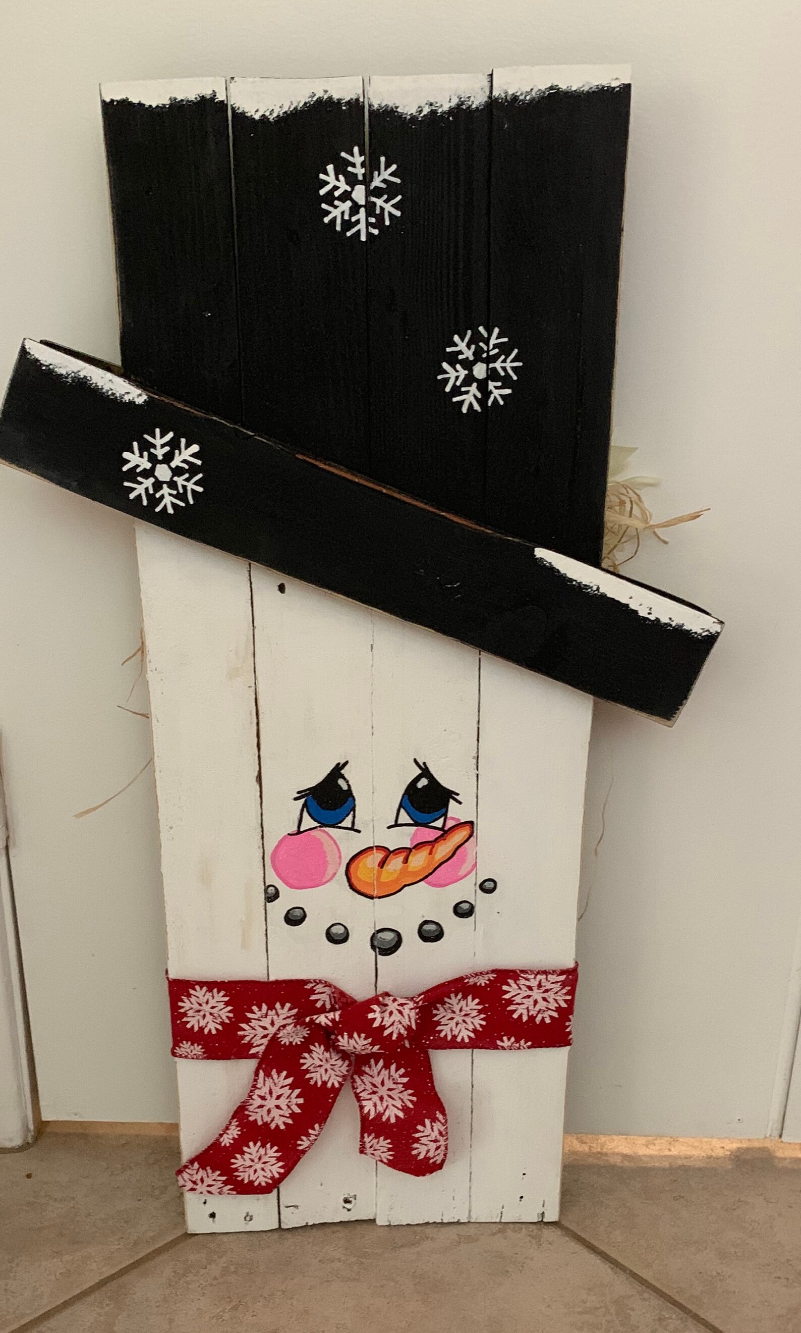 Reversible Snowman/ Scarecrow - Etsy