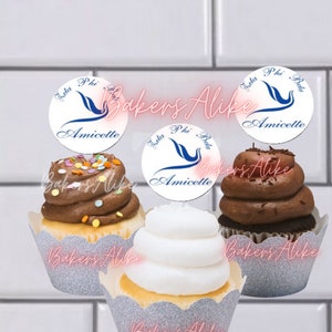 Zeta Phi Beta Amicette Youth Inspired Cupcake/treat Toppers ...
