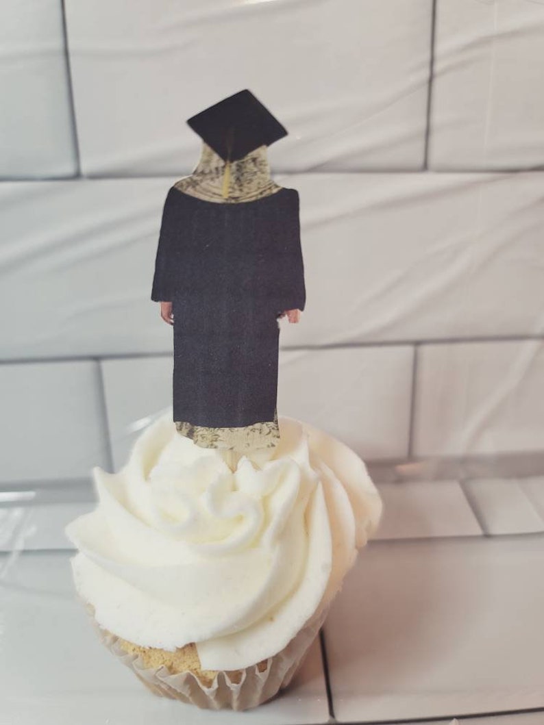 Hijab Muslim Graduation Cupcake Toppers, Celebration, Decoration - Etsy