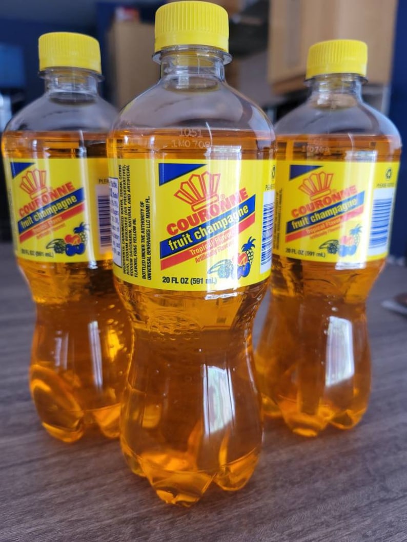 3 Pk. Couronne Fruit Champagne/cola Lacaye/haitian Soda | Etsy
