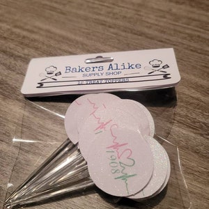 AKA Inspired Cupcake/treat Toppers| Celebration| Decoration - Etsy