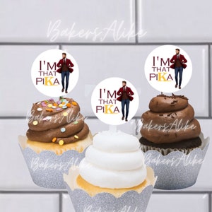 Pi Kappa Alpha Fraternity Inspired Cupcake/treat Toppers| Celebration| Decoration - Etsy