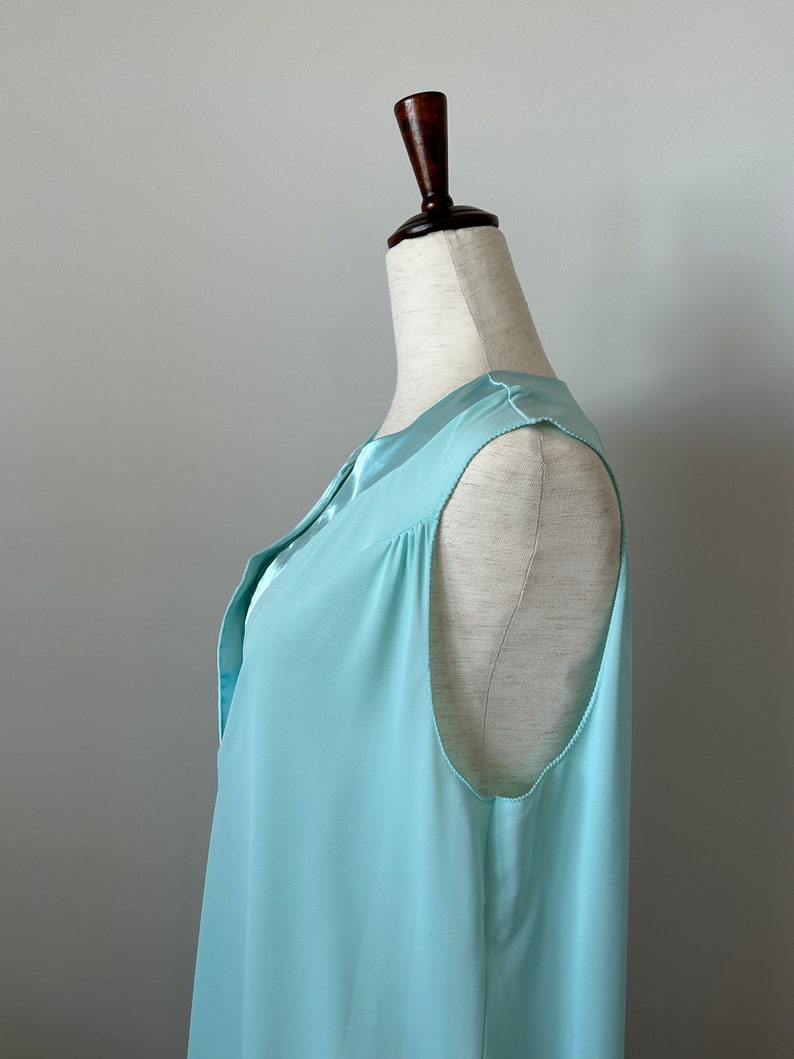 1970s Beautiful Negligee, Blue Lingerie Sexy, Seductive Floor Length - Etsy