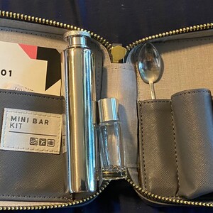 Vintage Flight 001 Mini Bar Kit - Etsy