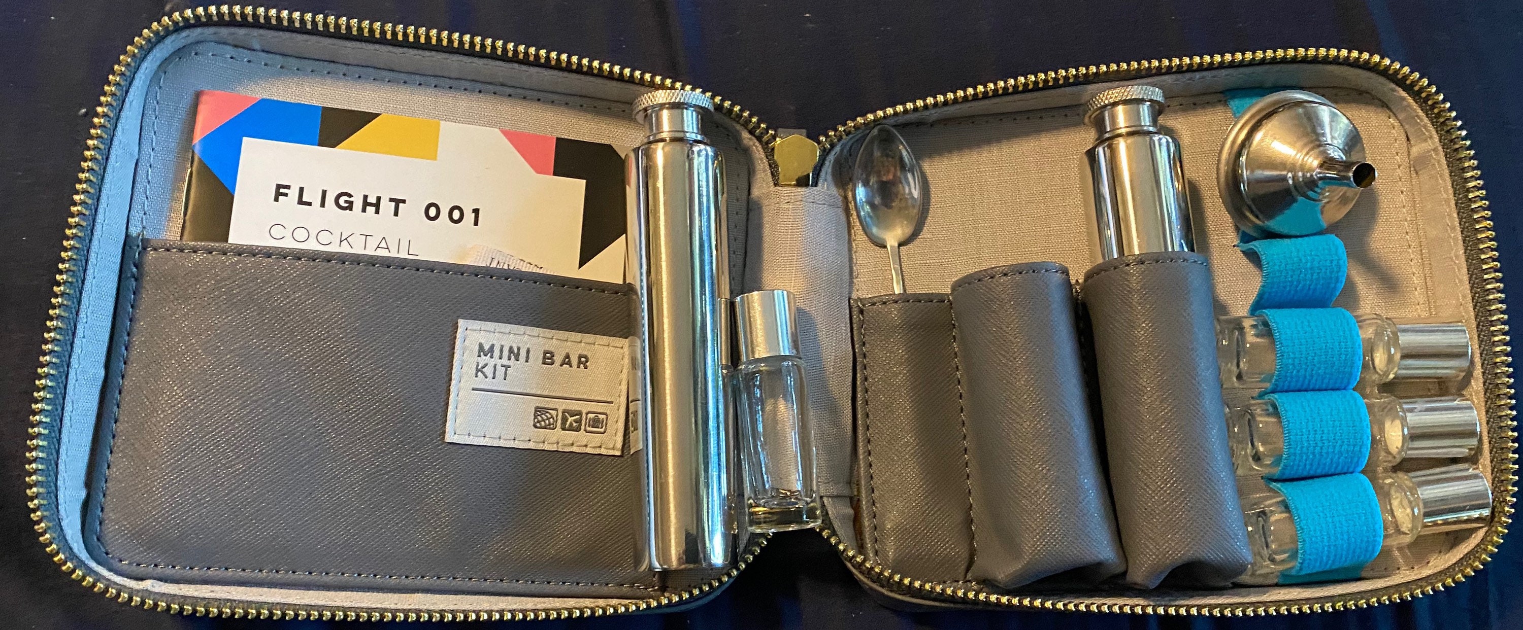 Vintage Flight 001 Mini Bar Kit - Etsy