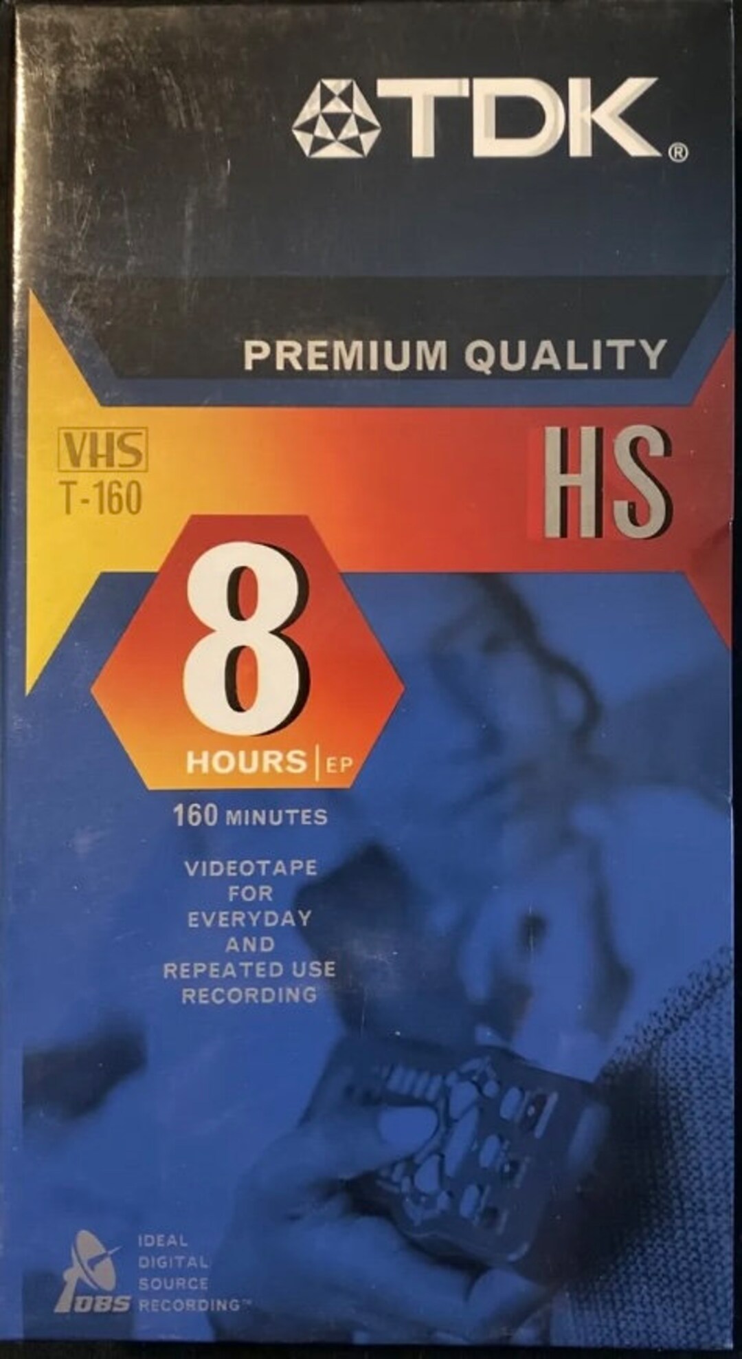 Vintage Deadstock TDK VHS Blank 8 Hour Video Cassette Tape - Etsy