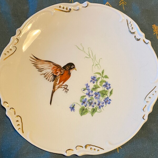 Scalloped Edge Plate - Etsy