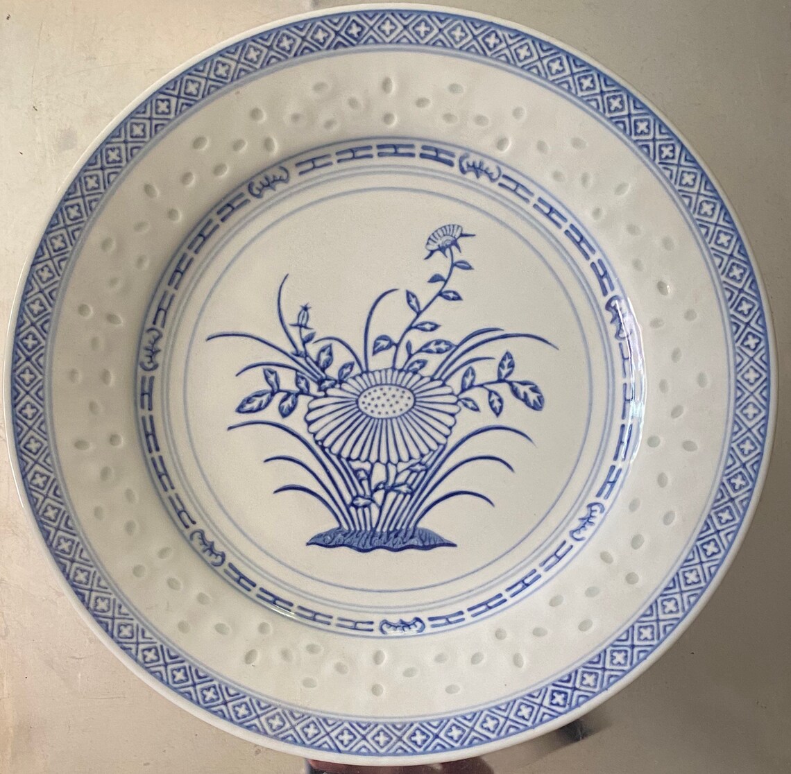Vintage Tienshen Rice Flower Jingdezhen Chrysanthemum Dinner Ware ...