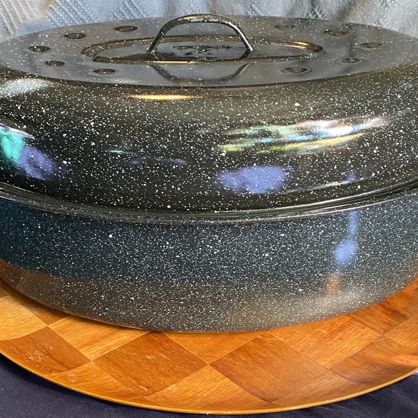 Vintage Enamel Pan - Etsy