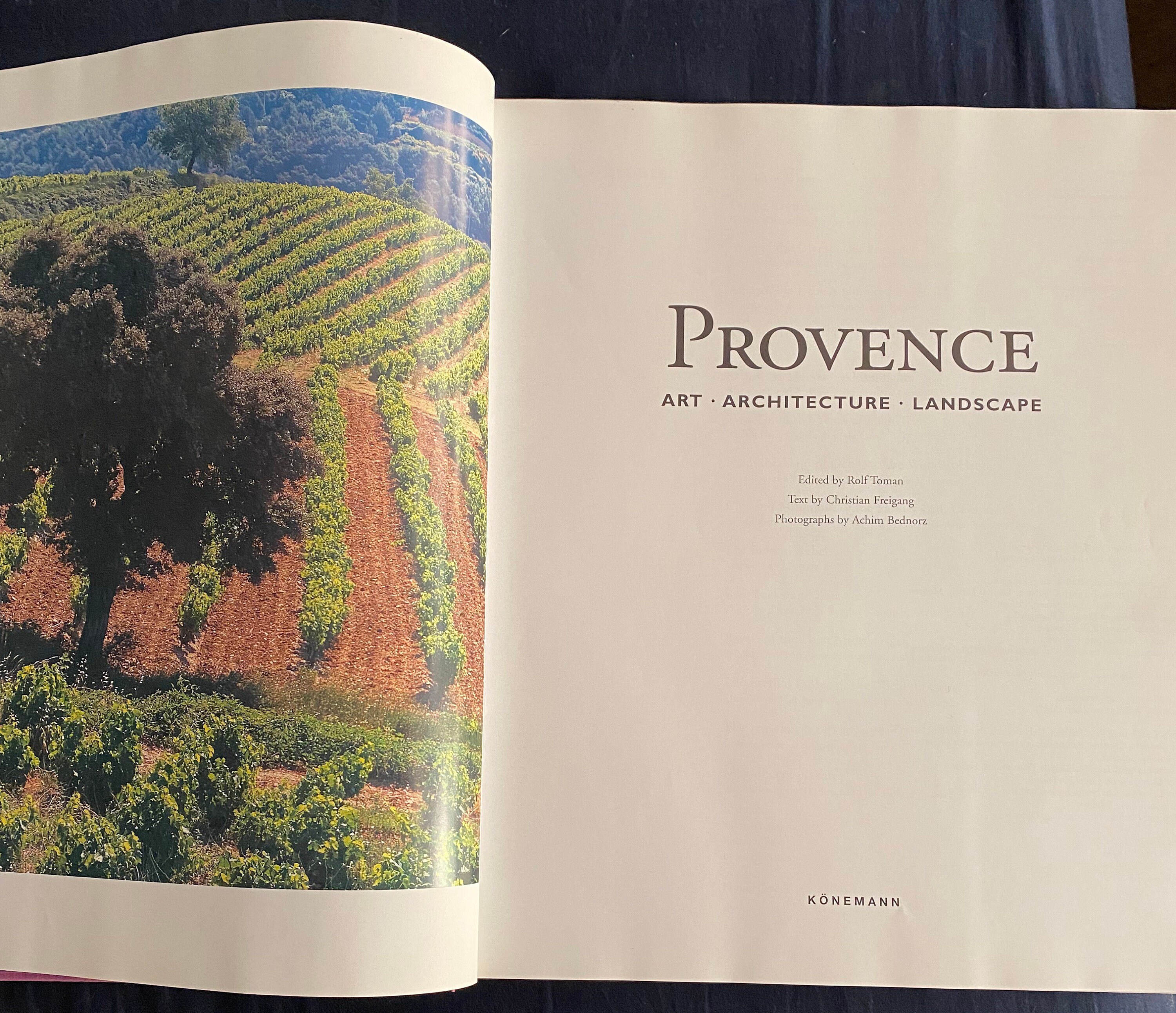 Vintage 1st Edition Provence Art, Architecture, Landscape Coffe Table ...