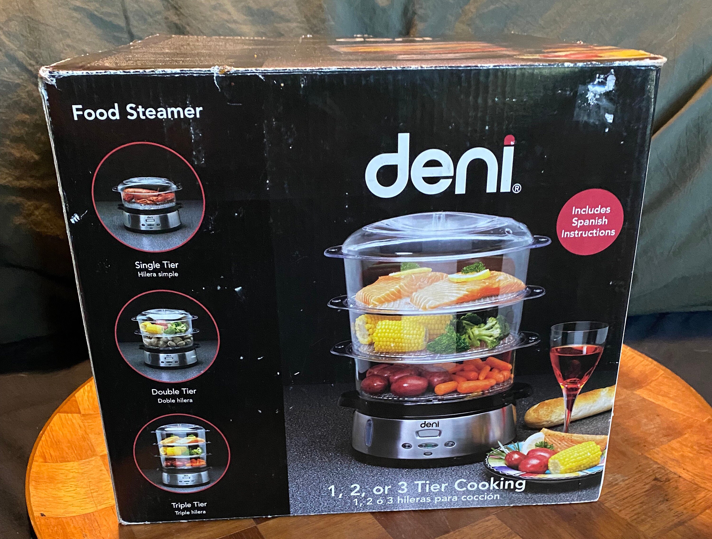 Vintage Deni Model 7600 Triple Tier Digital Food Steamer - Etsy