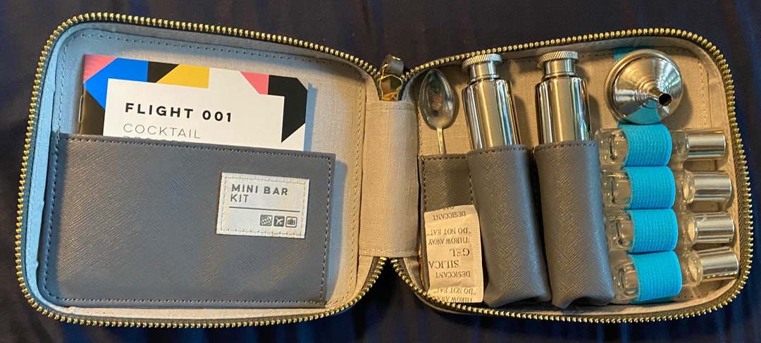 Vintage Flight 001 Mini Bar Kit - Etsy