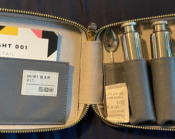 Vintage Flight 001 Mini Bar Kit - Etsy
