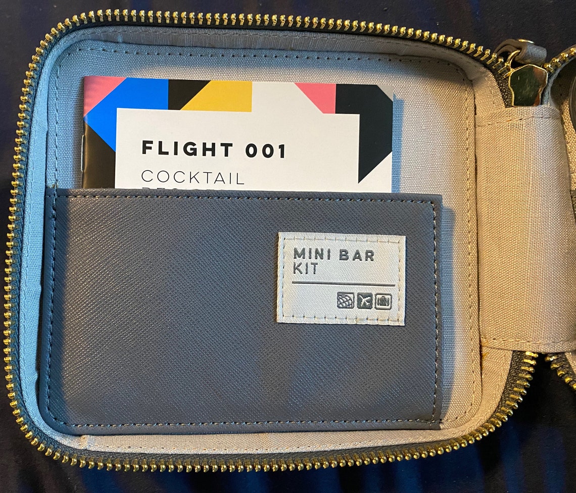 Vintage Flight 001 Mini Bar Kit - Etsy