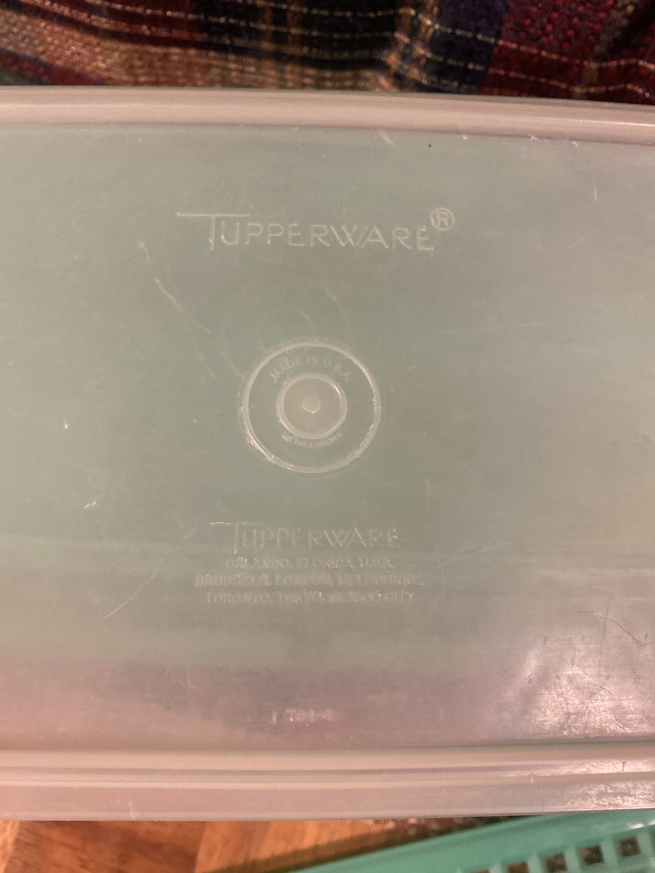 Vintage Tupperware Large Jadeite Easy Crisp Vegetable Crisper Keeper ...