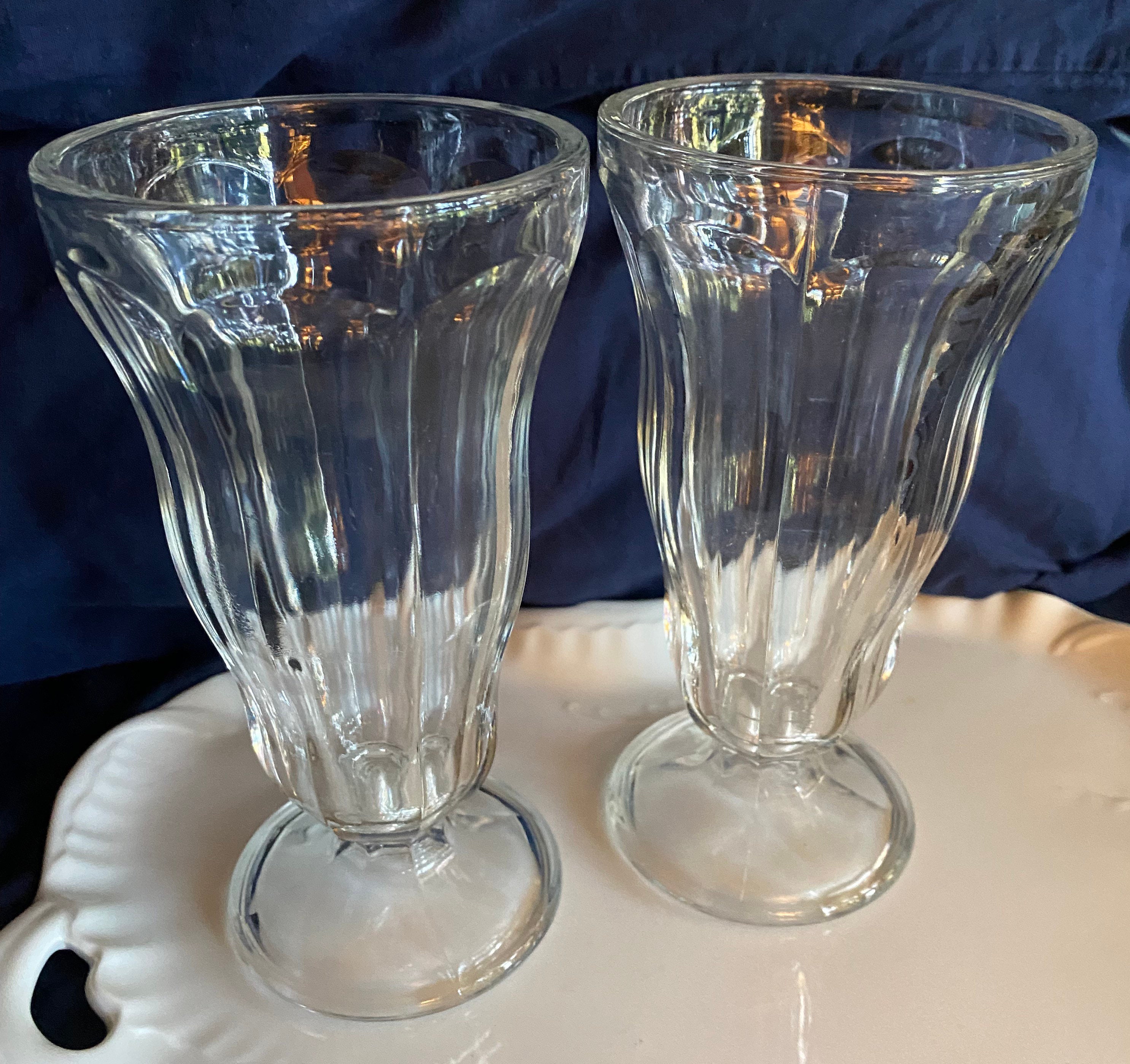 Vintage Libbey 7 Inch Sundae/parfait Glasses Set of (2) - Etsy