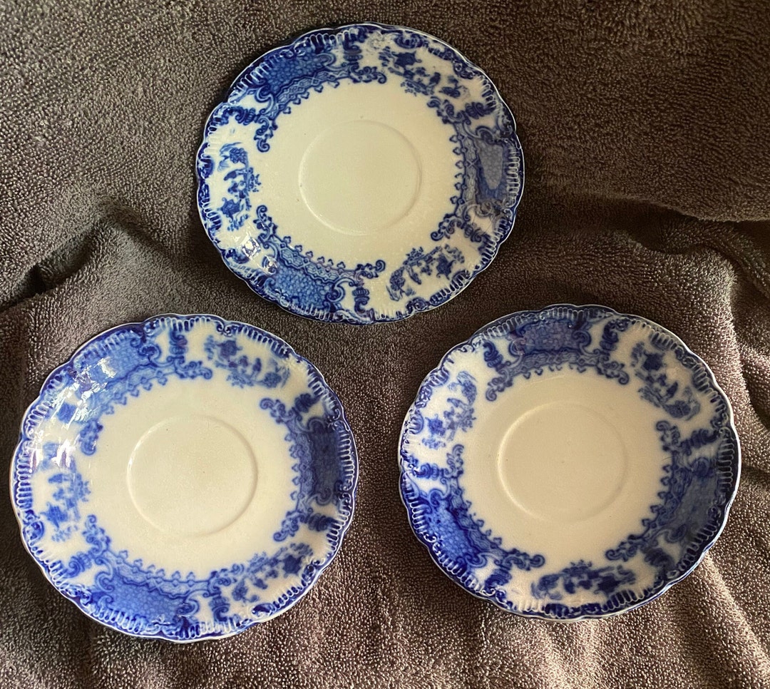 Antique 1905 Upper Hanley Geisha Pattern 6 3/8 Inch Bread & Butter ...