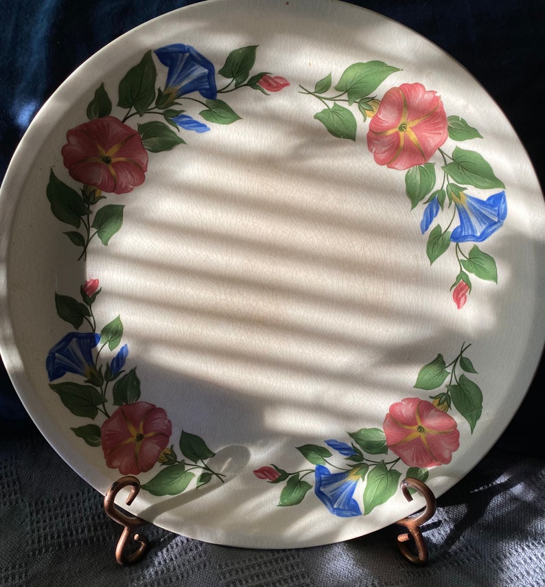 Vintage 12 1/2” Shenandoah Ware Platter by Paden City Pottery - Etsy
