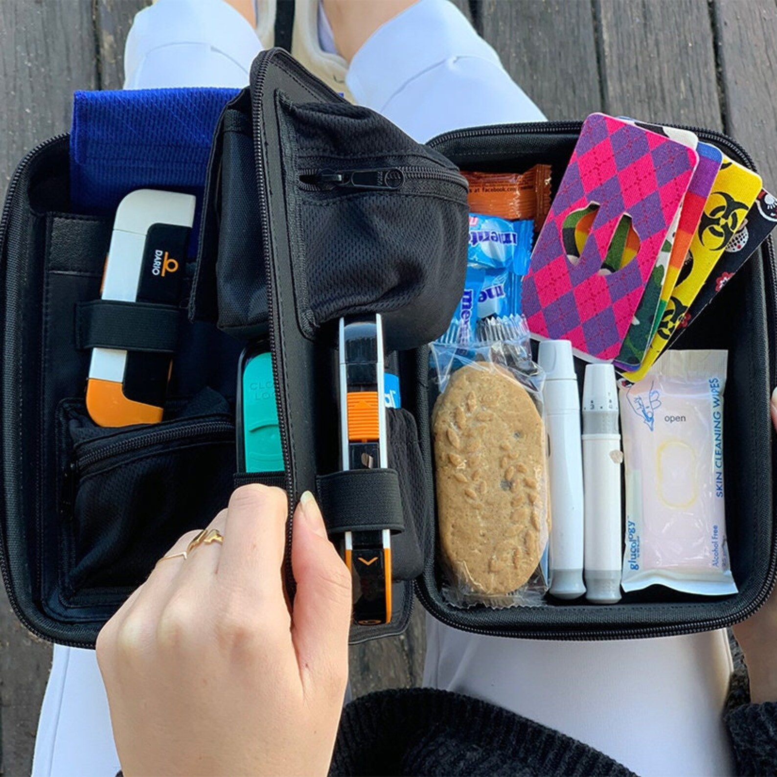 Diabetes Travel Essentials Bundle Travel Case and Sharps | Etsy