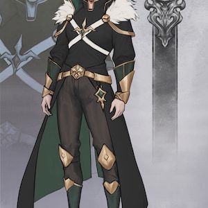 Human Drawn - Full Body Character Commission - Custom Artwork - Epic ...