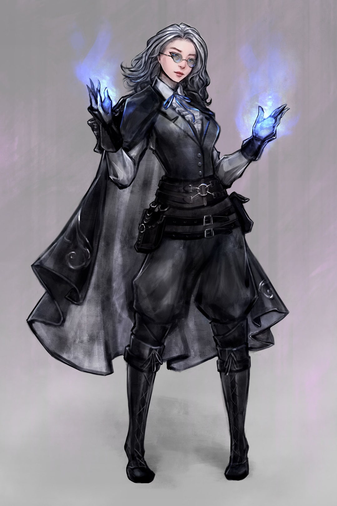 Human Drawn Full Body Character Commission Custom Artwork Epic Fantasy ...