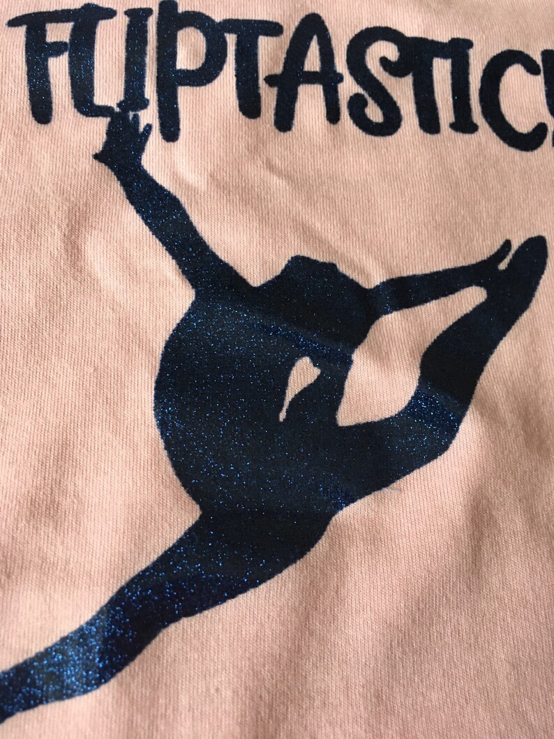 Fliptastic Child Shirt Girls' Gym T-shirt Tumbling and - Etsy