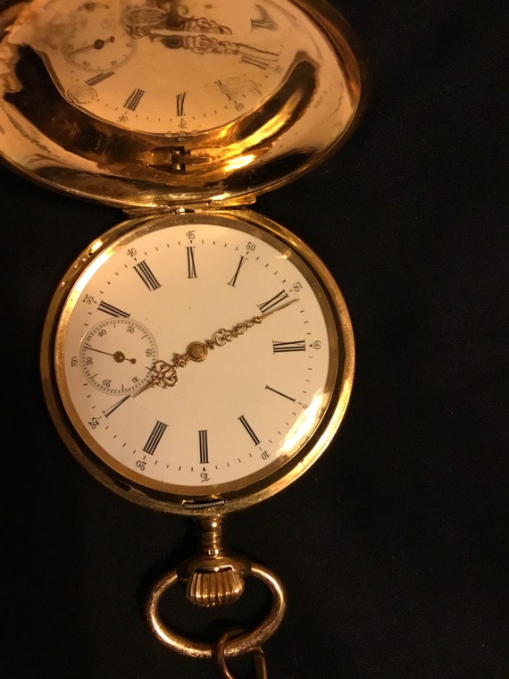 French, Remontier pocket watch - Gem
