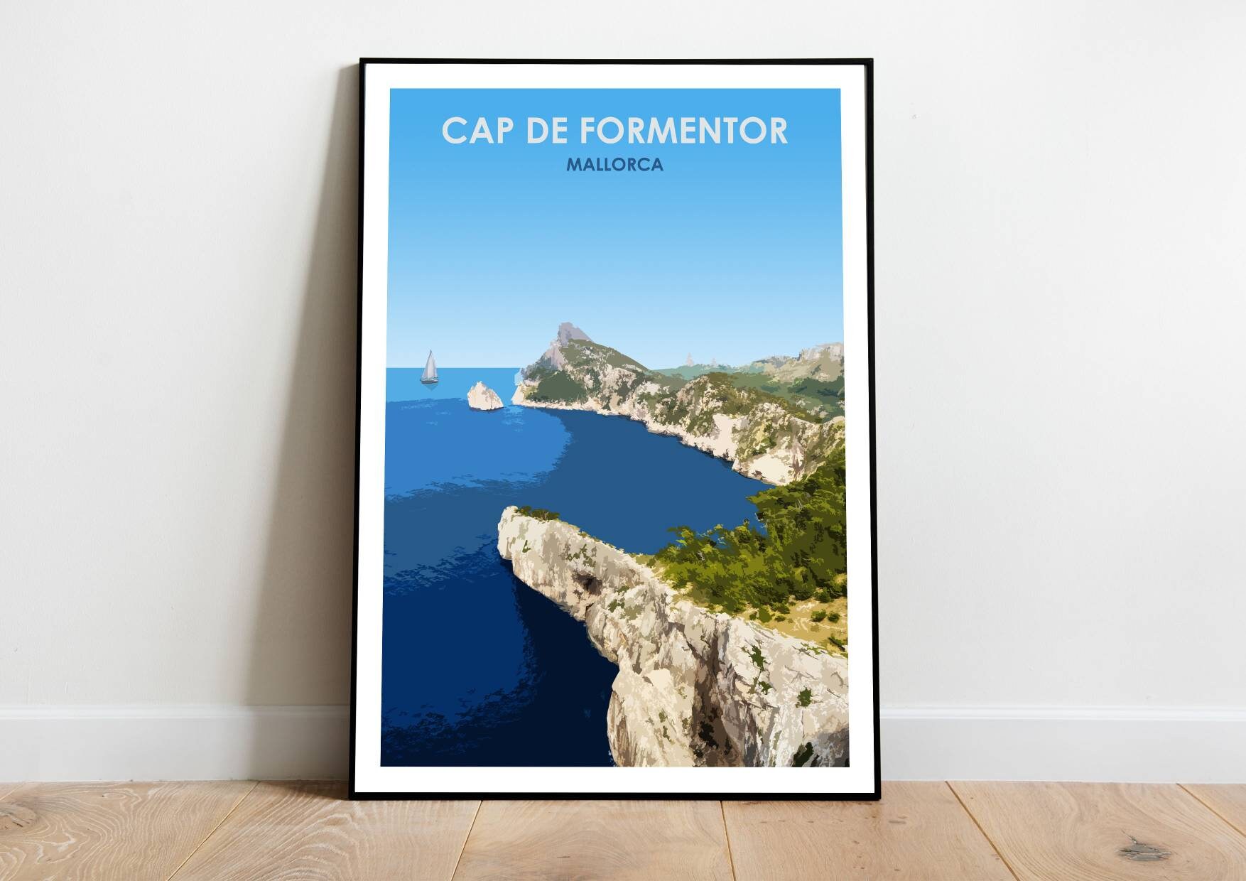 Formentor, Majorca-poster Print - Etsy UK