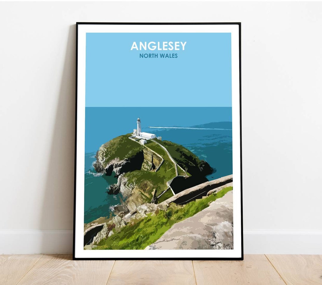 Anglesey- Poster Print - Etsy UK