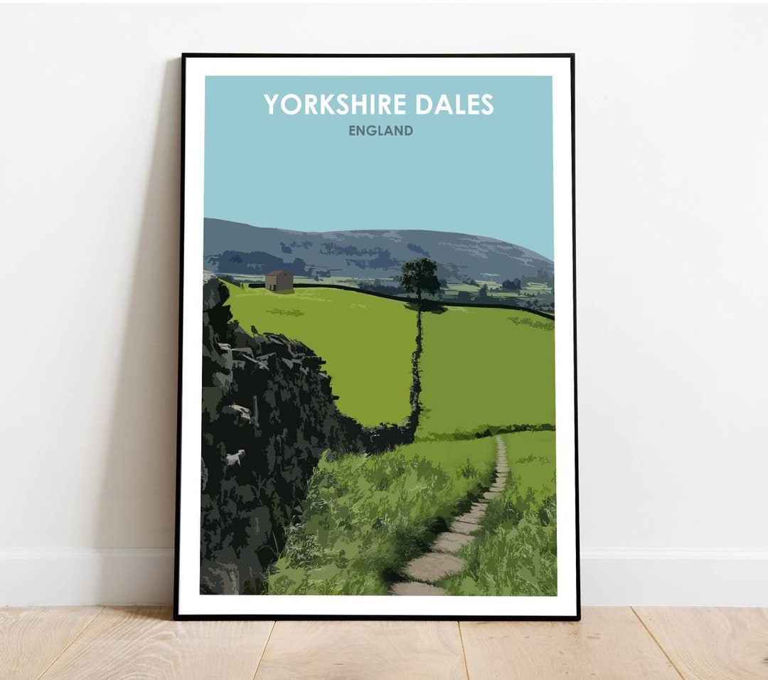 Yorkshire Dales Poster Print - Etsy UK