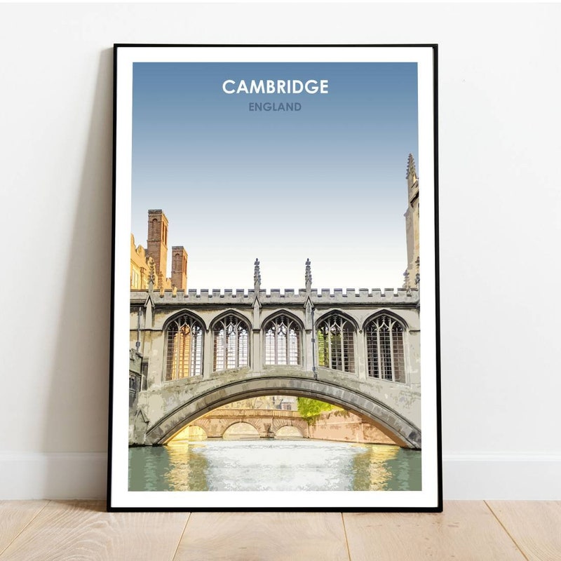 Cambridge Poster - Etsy UK