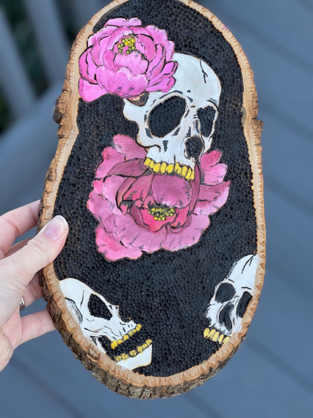 Tattoo Flash Pyrography Wood Slice - Etsy