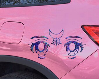 50pcs,1.2''-1.96'',cute sailor moon car decal for women,car decal anime ...