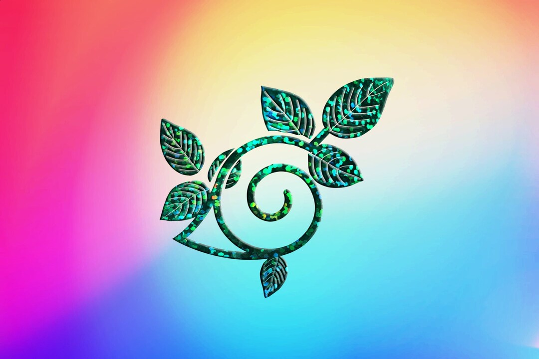 Hidden Leaf Shinobi Anime Ninja Symbol Holographic Sticker for - Etsy UK