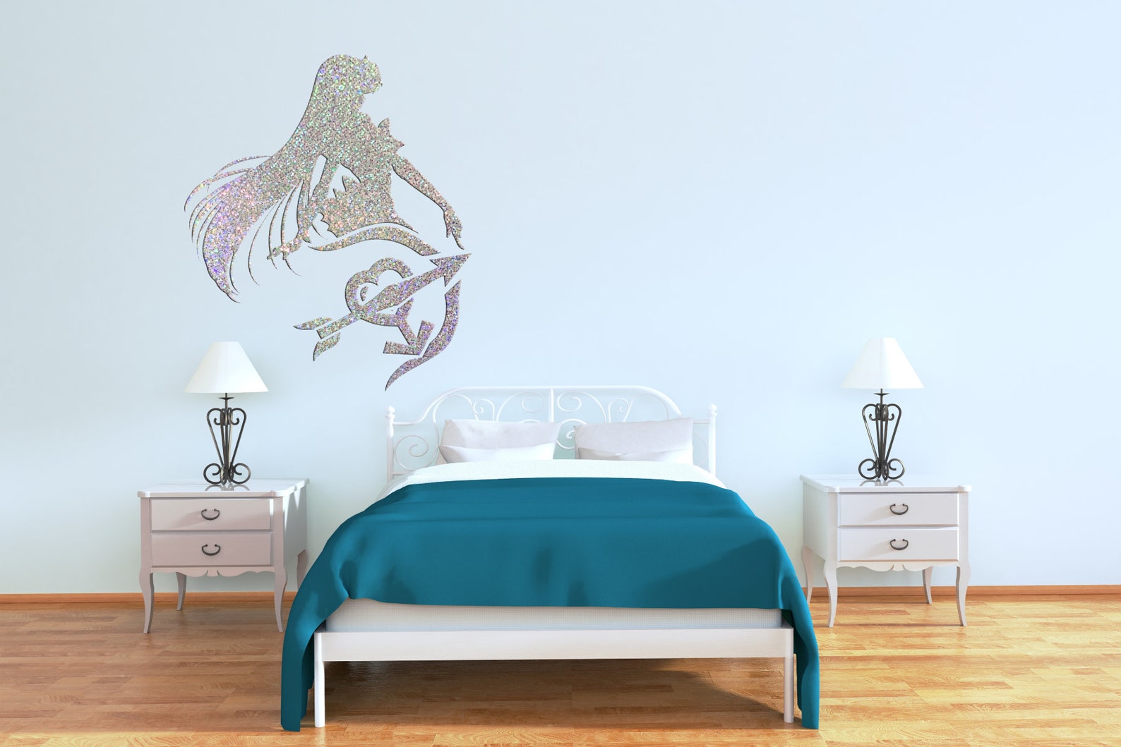 Sailor Mars Symbol Decal Silhouette Inspired Holographic - Etsy