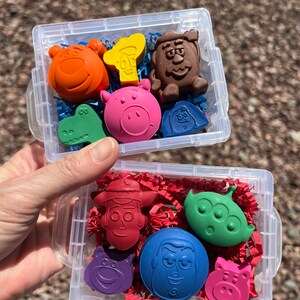 Toy Story Crayons. Kids Party Favors. Gift Set. Personalized. - Etsy