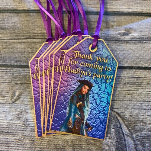 Descendants Birthday Party Invitation - Etsy