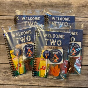 Camping Coloring Book Birthday Favors-personalized Camping - Etsy