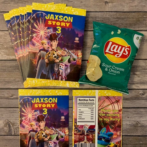 Toy Story Chip Bag - Etsy