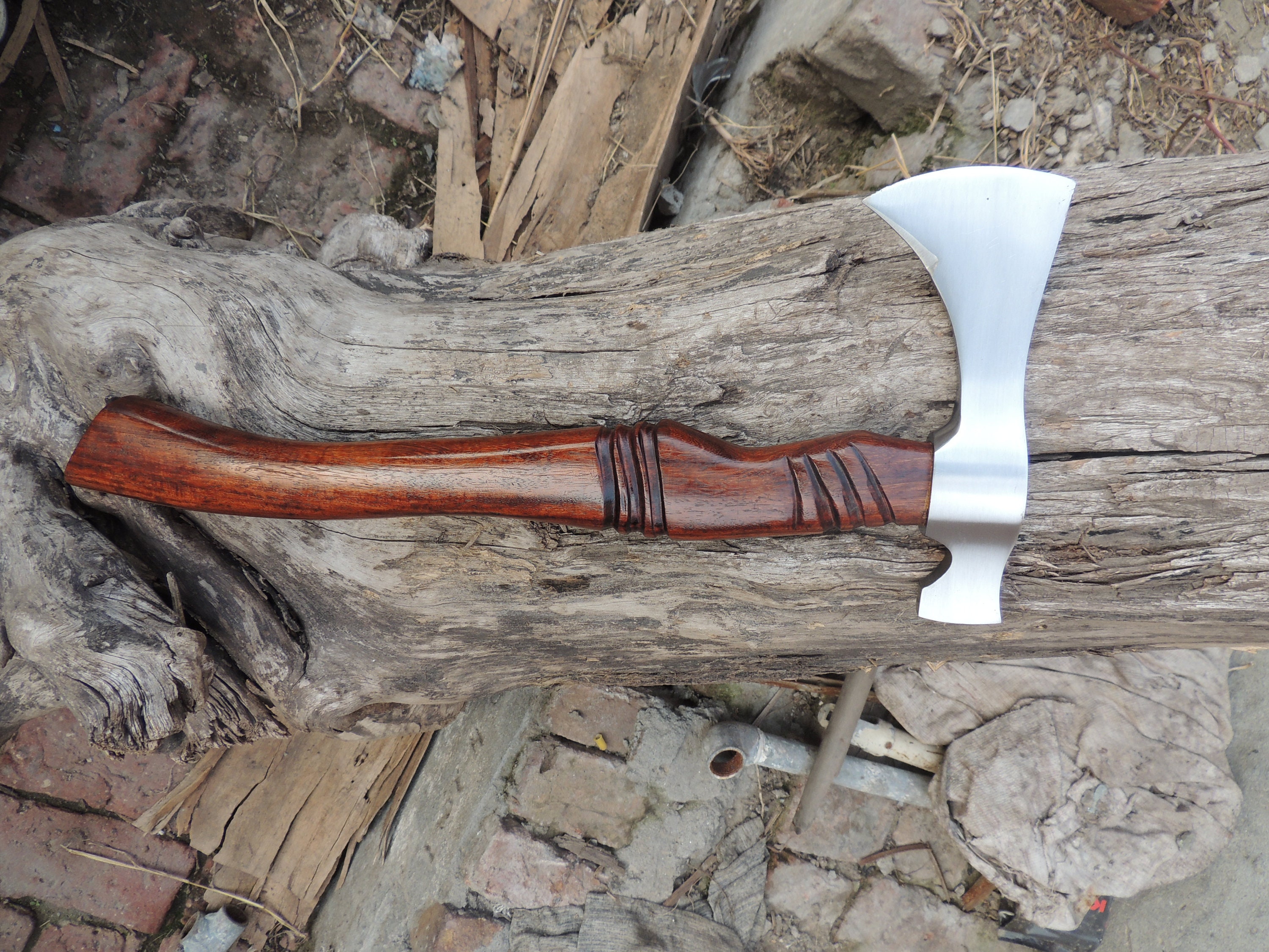 E-H043 custom hand forged axe tomahawk axe beard axe throwing axe ...